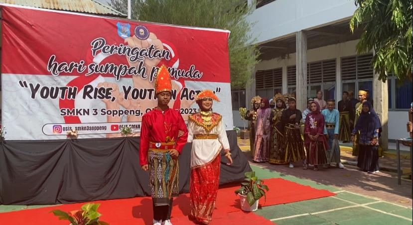 Peringatan Sumpah Pemuda di SMKN 3 Soppeng Mengangkat Tema Youth Rise ...